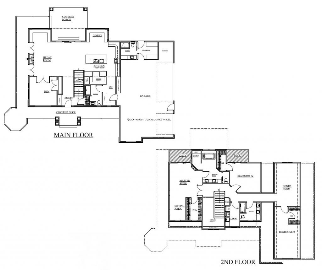 Custom Home Design 2 Story Home